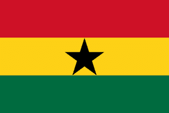 Profil Negara Ghana [Lengkap] - Bendera