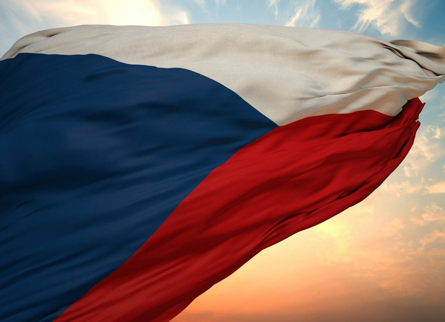 Profil Negara Ceko / Czechia [Lengkap] - Bendera