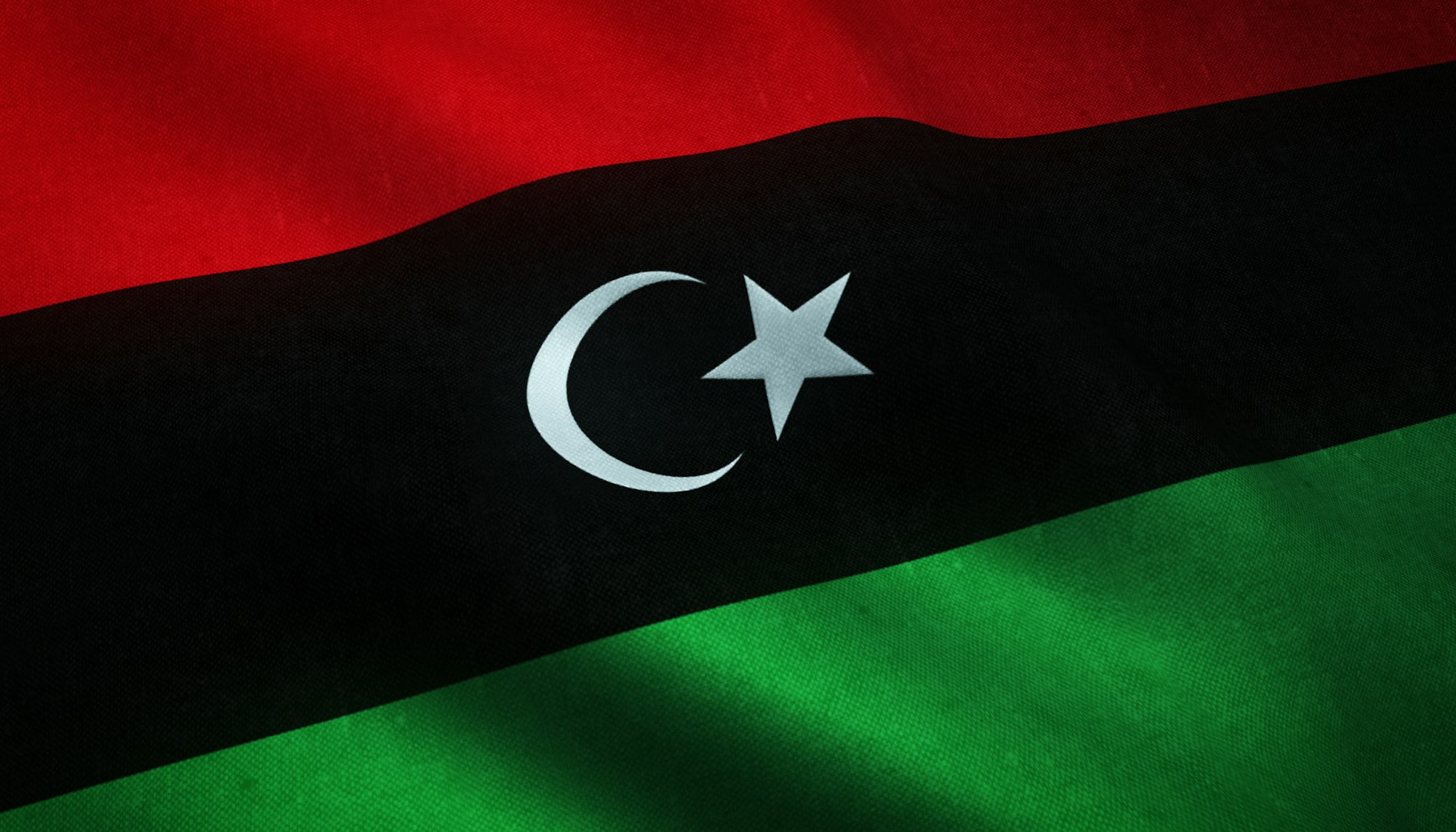 Profil Negara Libya [Lengkap] - Bendera